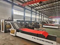 China Fully Automatic Corrugated Cardboard Paper Processing Flute Laminator Machine Output for sale