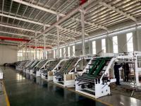 China Fully Automatic Corrugated Cardboard Paper Processing Flute Laminator Machine Output for sale