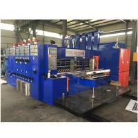 China Automatic 4color Carton Printing Die Cutter Machine with Corrugated Cardboard Function for sale