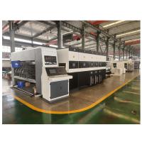 China Automatic 4color Carton Printing Die Cutter Machine with Corrugated Cardboard Function for sale