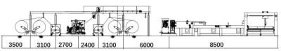 Cina Macchina per la formazione della carta 2 Ply corrugation board Fingerless Type Single Facer Corrugated Machine in vendita
