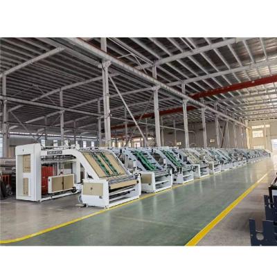 Cina Laminatore automatico a flauto con cartone a foglio di alimentazione in vendita