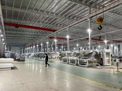 Cina Laminatore automatico a flauto con cartone a foglio di alimentazione in vendita
