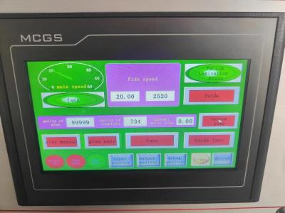 Cina Laminatore automatico a flauto con cartone a foglio di alimentazione in vendita