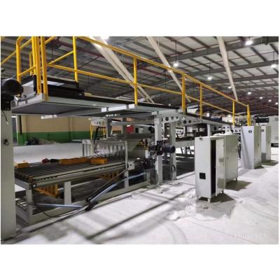 Cina 3/5/7 Linea di produzione di cartone ondulato a piega con motore servo di guida principale 12.5KW in vendita