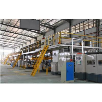 China Linha de produção automática de cartão ondulado de 3 camadas para largura de flauta A/B/C/E/F/BC à venda