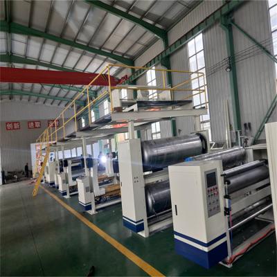 Cina 3/5/7 Strato di cartone ondulato cartone per frutta e verdura linea di produzione meccanica in vendita