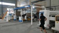 China Versatile 3 Layer Corrugated Cardboard Production Line for Different Paperboard Widths for sale