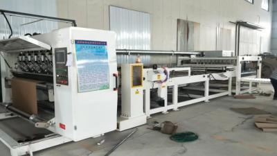 Cina 3/5/7 Linea di produzione di scatole di cartone ondulato a strati con precisione di taglio ± 1 mm in vendita