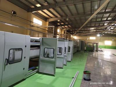 中国 3 プライス 高速自動波紋箱製造機械 主動モーターサーボ 12.5KW 販売のため