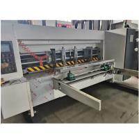 China Design Automatic Flexo Printing Slotting Die-cutting Machine With Vibrator Stacker for sale