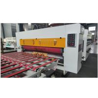 China Design Automatic Flexo Printing Slotting Die-cutting Machine With Vibrator Stacker for sale