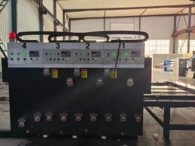 Cina AC380V Semi-automatica Due colori Flexo Stampa Die Cutter Flexografica Stampa 1700 KG in vendita