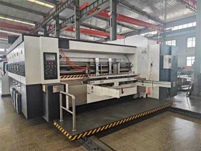 Cina 1800 KG Stampa automatica a 4 colori Flexo Slotter And Die Cutter in vendita