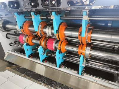 Cina 380V Semi-automatica stampante slotter e die cutter macchina per cartone ondulato in vendita