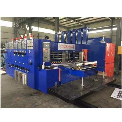Cina Nuovamente rilasciata Macchina di stampa flessibile a taglio a fuso completamente automatica a cartone ondulato in vendita