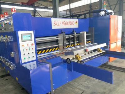Cina Nuovamente rilasciata Macchina di stampa flessibile a taglio a fuso completamente automatica a cartone ondulato in vendita