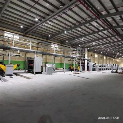 China Eficientemente concebido Automático 5 7 Ply Cartão de Papel Caixa de Fabricação corrugada Máquina à venda