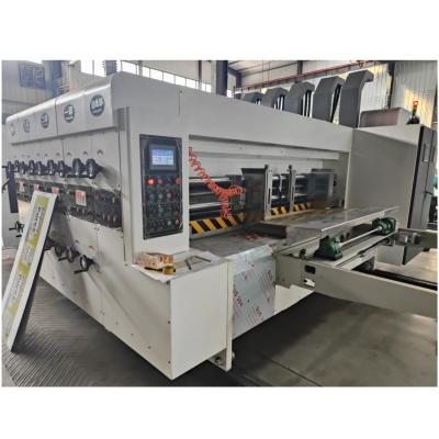 China Fully Automatic Corrugated Carton Die Cutting Flexo Printing Machine with 380V Voltage for sale