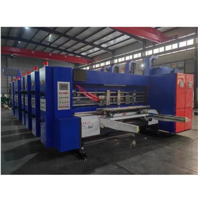 China Fully Automatic Corrugated Carton Die Cutting Flexo Printing Machine with 380V Voltage for sale