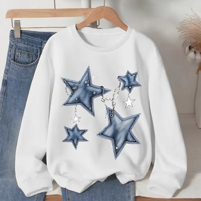 China Convention Thickness Crew Sweatshirt with Printing Design and Round Collar for Winter for sale