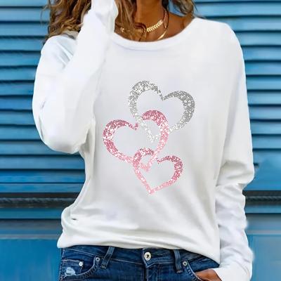 China Spring Women Tops  165CM - 180CM Autumn Long Sleeve Top Customization LOGO for sale