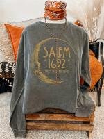 Quality Women's Wholesale Streetwear Vintage Heavyweight Long Sleeve T-Shirt Oversize for sale