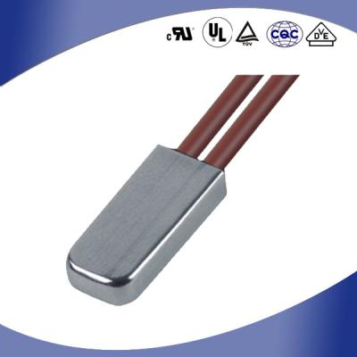 中国 120V 12A の接触のタイプは普通注文ケーブルが付いているバイメタルの熱スイッチを閉めました 販売のため