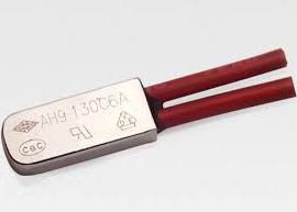 中国 6AP/3MP熱ヒューズのカラー コードへのVDE Klixonの温度の保護装置の十字 販売のため