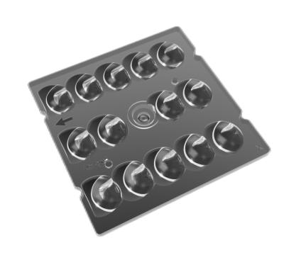 Cina Tipo 14H1 IV-S della lente 50x50mm dell'iluminazione pubblica del PC LED di SMD 3030 per la strada principale in vendita