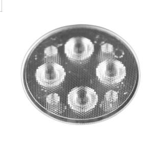 IP65 24 Degree Par Can Lens , 35x6mm Hotel LED Headlight Lens