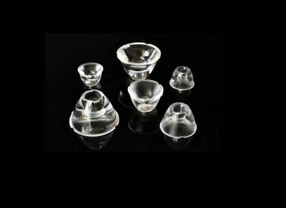 Deep Anti-Glare Series COB LED Lens Single Lens Optimized For 4mm/6mm COB LEDs
