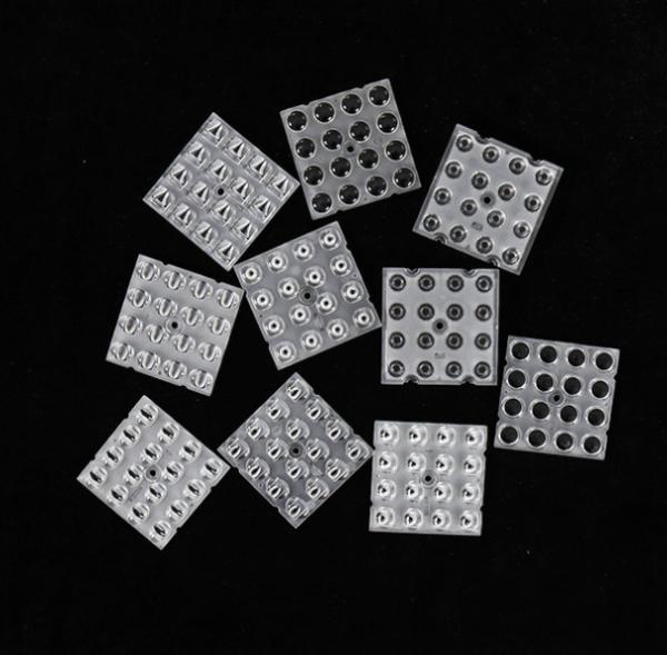 SMD3030 50x50mm 16in1 15 Grad Flexible Splicing Lens Serie für Straßen- und Bereichsbeleuchtung
