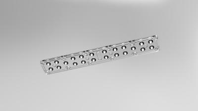 China SMD 3030×4 LED Module Lens, 60° Beam Angle with Gasket & PCB for Flood Light for sale