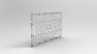China Moistureproof Durable LED Lens Array 80x150mm, 144 In 1 Multi Module Optical Lenses for sale