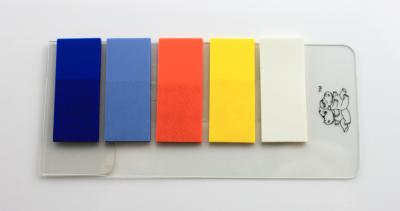 Cina Note appiccicose su misura divertenti stampate ispiratrici di plastica variopinte con l'indice del film adesivo in vendita