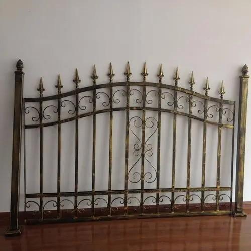 Quality Hot Sale Portable outdoor australian 6 foot black powder coated wrought iron for sale