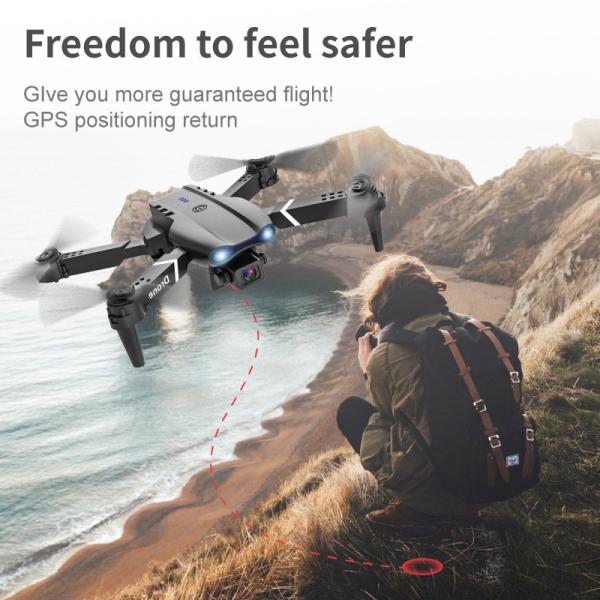 Quality Brushless Motor Drones E99 Pro Wifi Remote Control Quadcopter Toys Camera Drone for sale