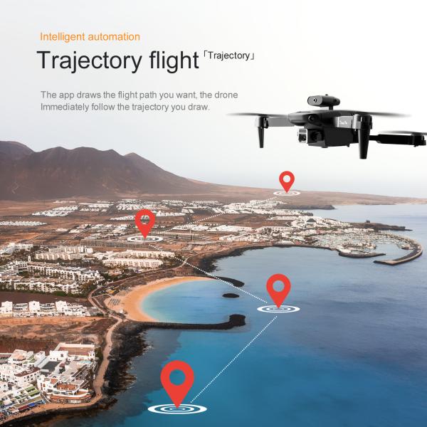 Quality Foldable Drones E100 with 4k camera Obstacle avoidance Real-time Transmission for sale