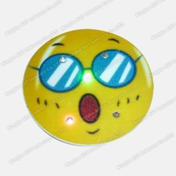 China Flashing Led badge S-7005 for sale