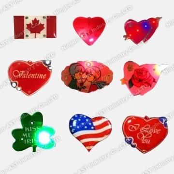 China Flashing Led badge S-7003 for sale