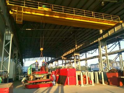 China Hydraulic Machinery China 60Ton Overhead Crane With Industrial Remote Control for sale