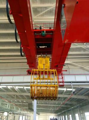 China China Crane 25Ton Electric Hoist Grab Bucket Overhead Crane with Widely Trusted for sale