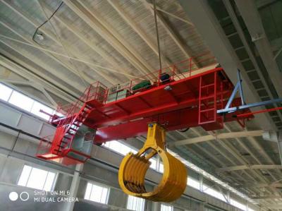 China Sophisticated Technologies Won Praise From Customers 5Ton Grab Bucket Bridge Crane With Various Styles for sale