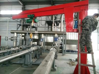 China Best Selling 5Ton Column Mounted Slewing Bearing Jib Crane Installed with Electric Hoist for sale