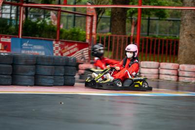 Cina go-kart elettrici dei bambini della struttura 4130CrMo che corrono incrocio par Front Wheels 3.5kw in vendita