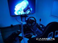 China Steering Wheel Drive Racing Car Simulator Simul Motion For PC Game for sale
