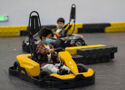 China Aandrijvings540w/h Elektrisch Go-kart met 4 wielen voor Tieneroem ODM Te koop