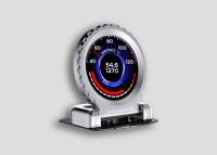 China 9 Colors LCD Autometer Fuel Level Gauge Programmable Multi Function for sale