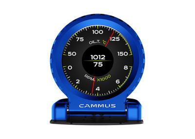 Cina Aspetto LCD del metallo di colori del tester 9 del calibro di automobile dell'universale 60mm in vendita